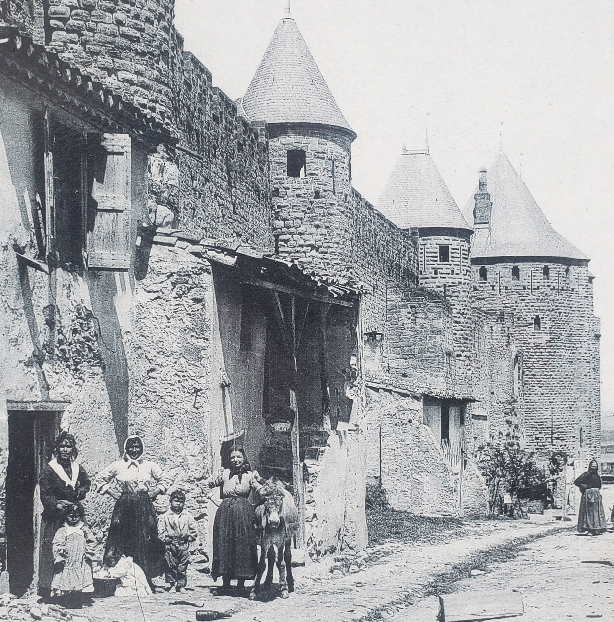 The Viscount's War & Old Photo of the Lists » Carcassonne audio guide ...