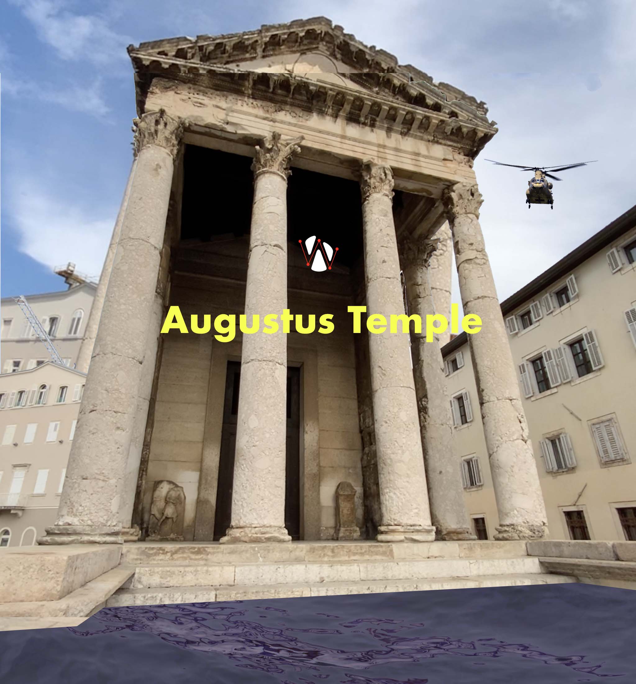 Augustus Temple » Pula audio guide app » VoiceMap