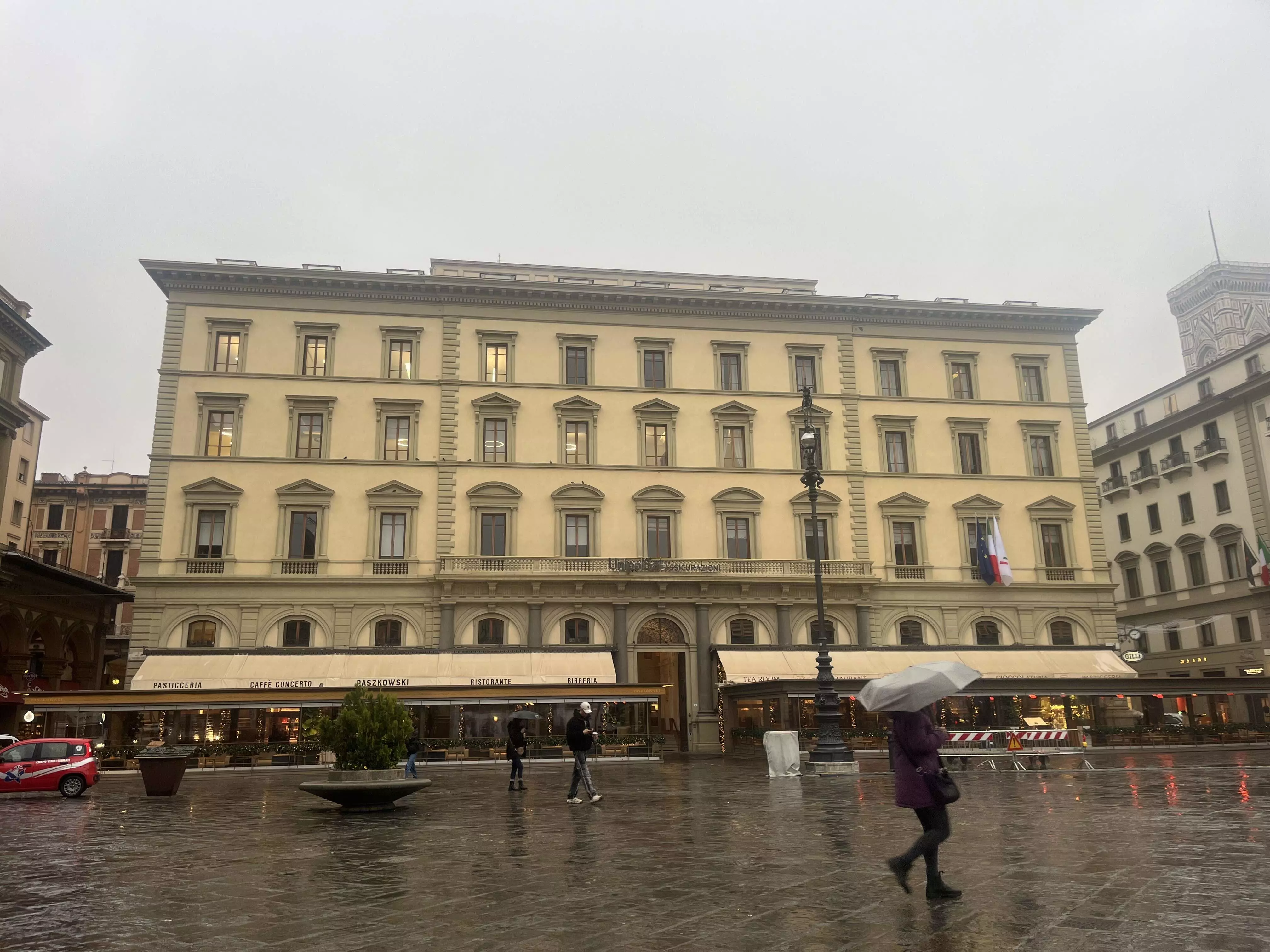 Jewish Quarter In Florence Italy