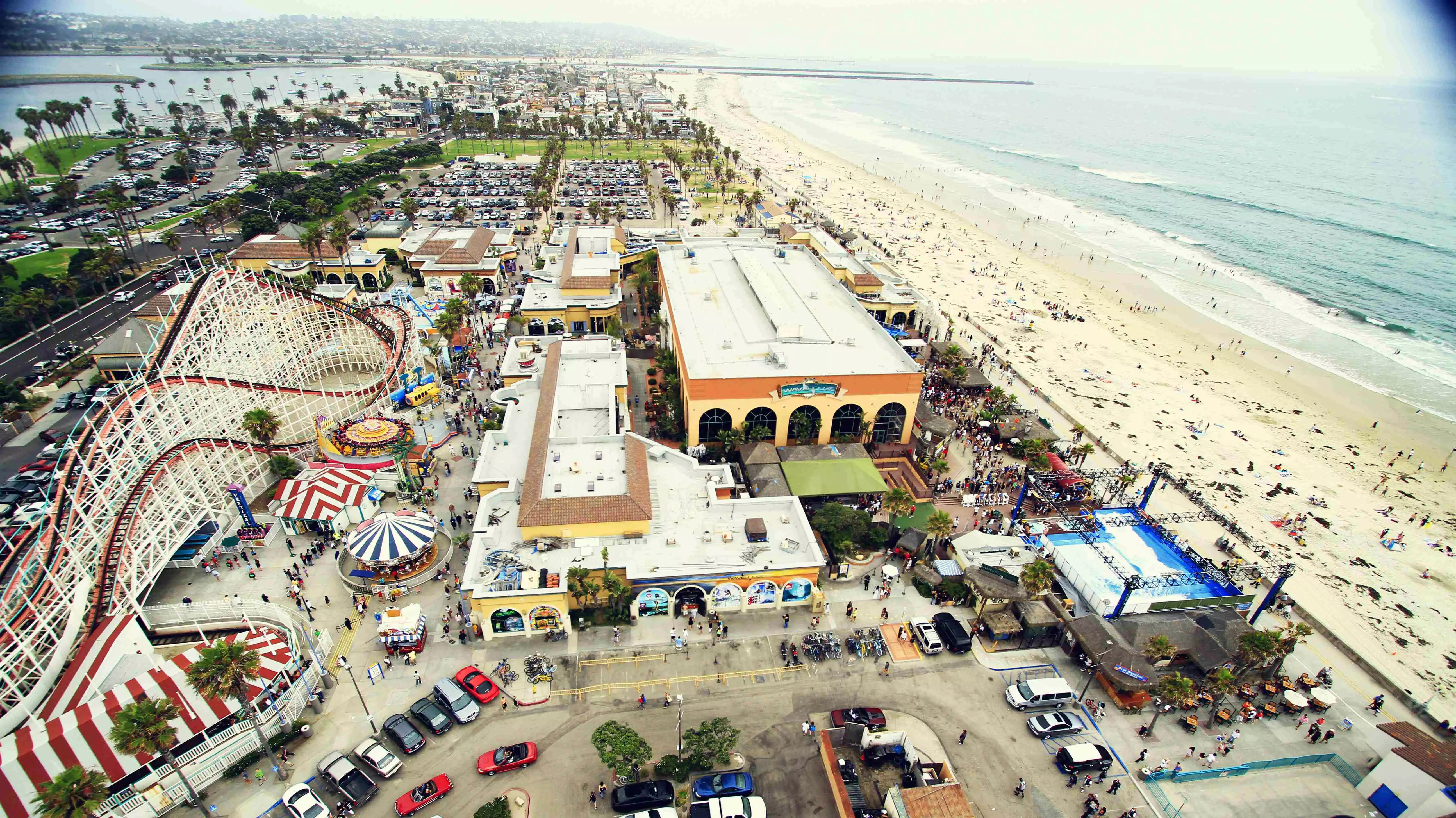 Beach Boardwalk San Diego