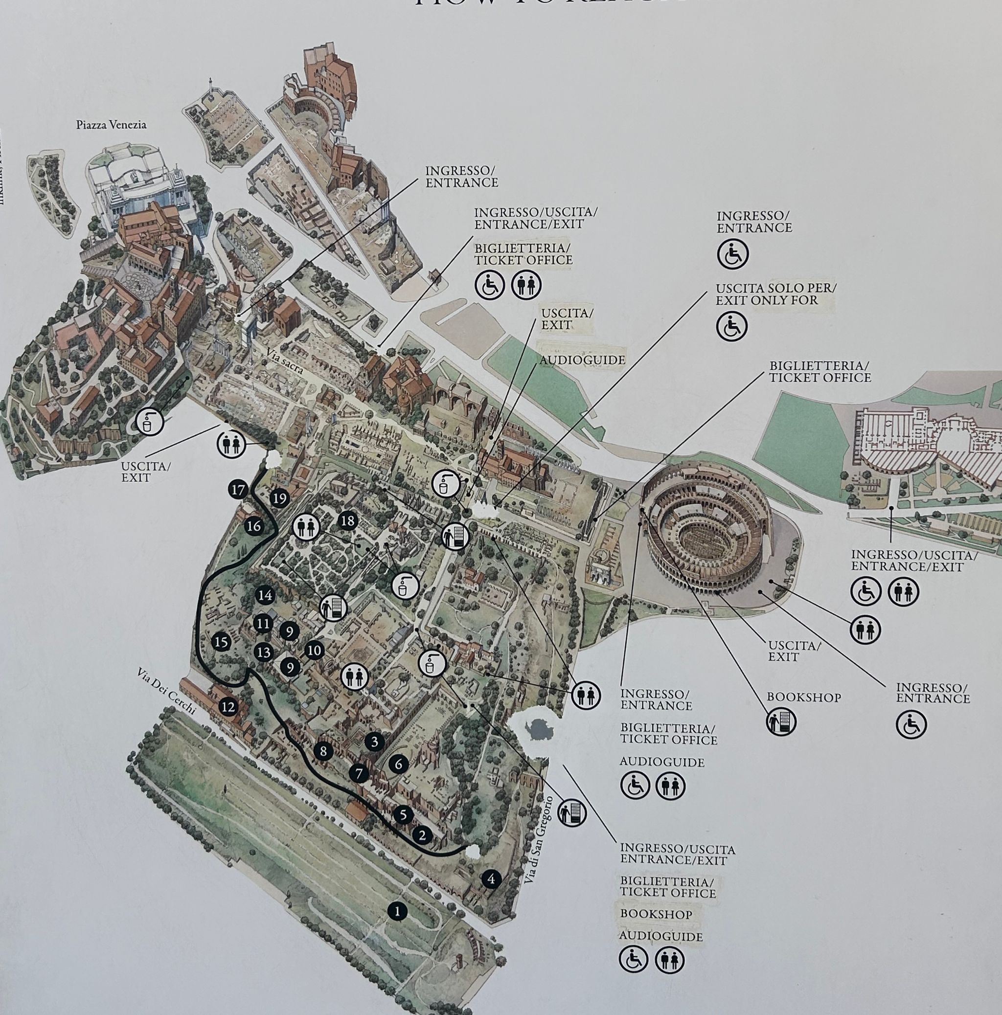 Audio Guide Palatine Hill Rome Audio Guide ROMAN FORUM Tour Guide