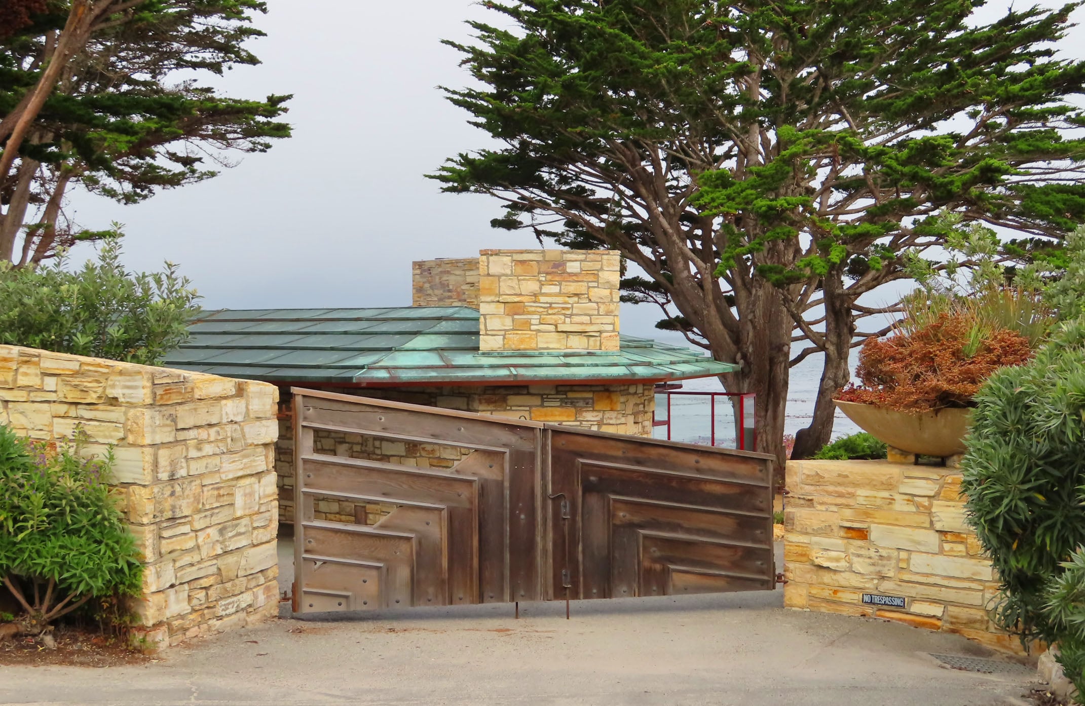 Walker House by Frank Lloyd Wright » Monterey Peninsula, California ...