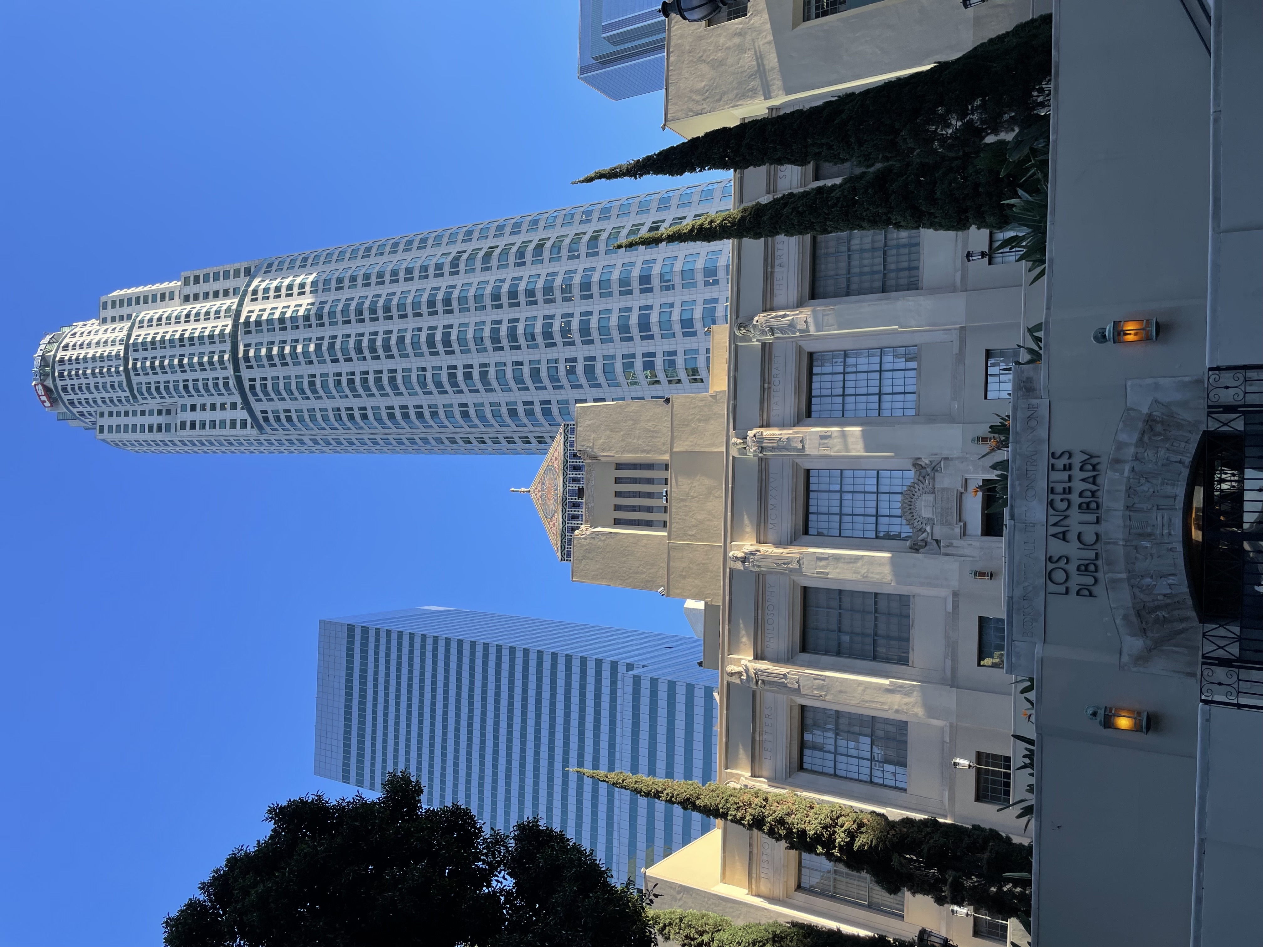 Los Angeles Central Library and US Bank Tower » Los Angeles, California ...