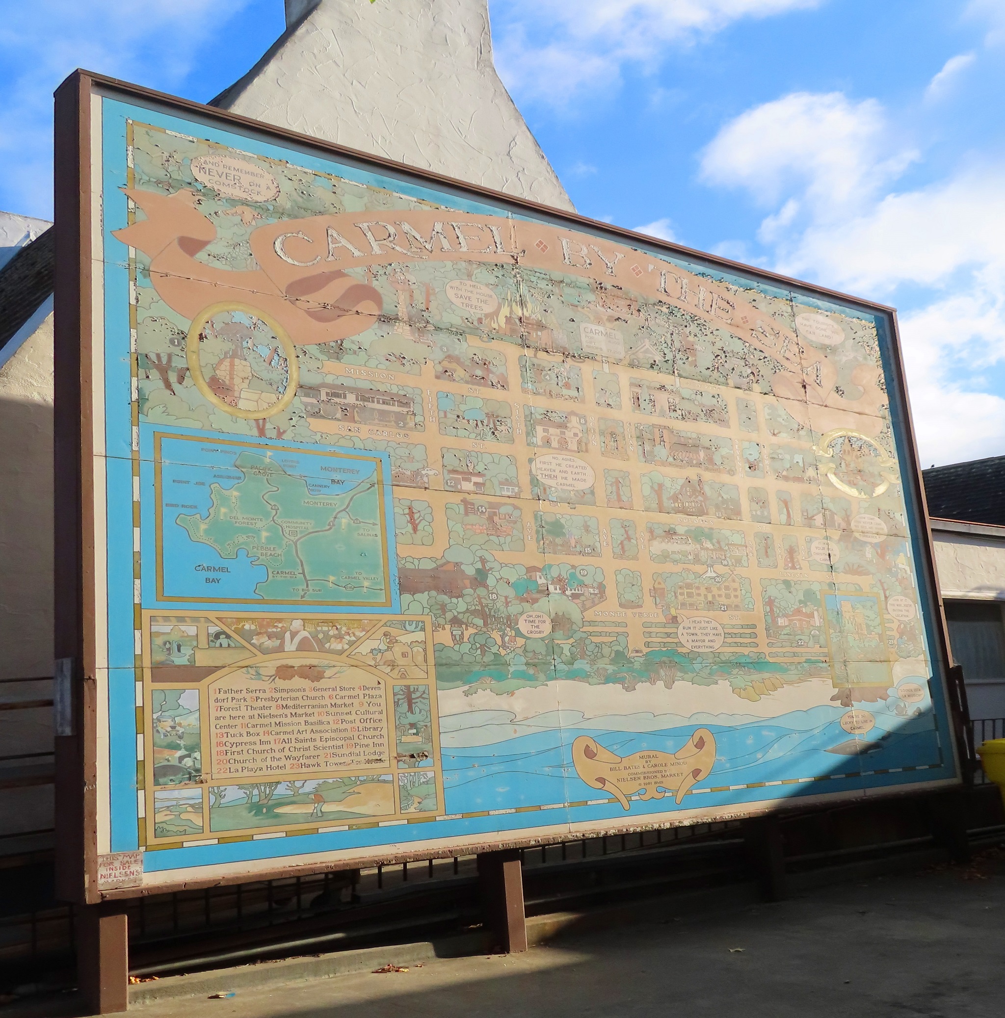 Bill Bates Mural » Monterey Peninsula, California self-guided audio ...