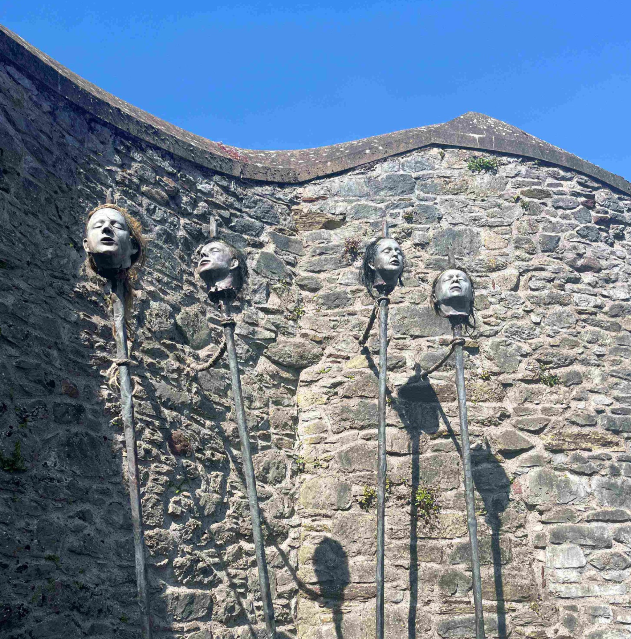 Elizabeth Fort - heads on spikes » Cork self-guided audio tour app ...